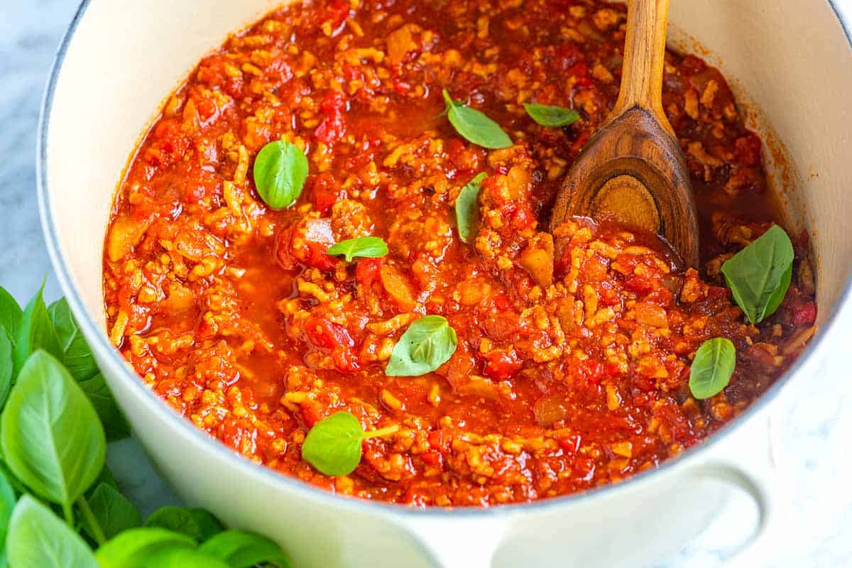 Our Favorite Spaghetti Meat Sauce - KFC Menu