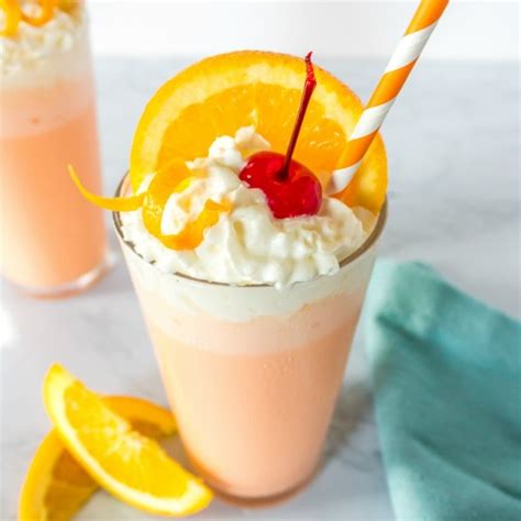 Delicious Orange Cream Milkshake Recipe