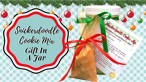 Snickerdoodle Mix in a Jar Recipe: DIY Holiday Gift Idea